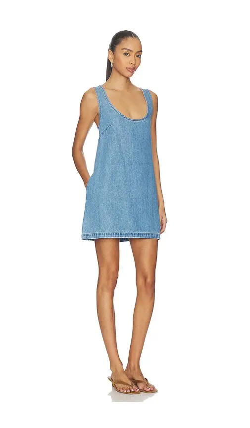 Joe's Jeans Scoop Neck Mini Dress