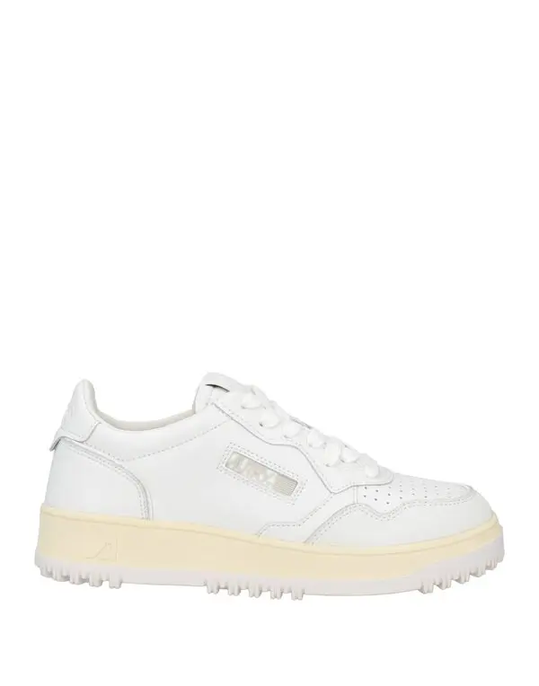 AUTRY Leather Low-top Sneakers - White