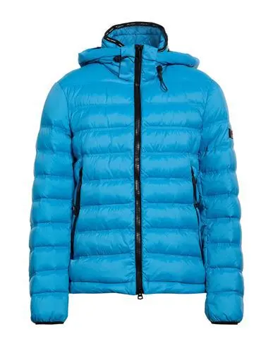 Peuterey Quilted Hooded Down Jacket - Blue