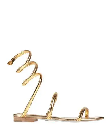 Rene Caovilla Sandals - Gold