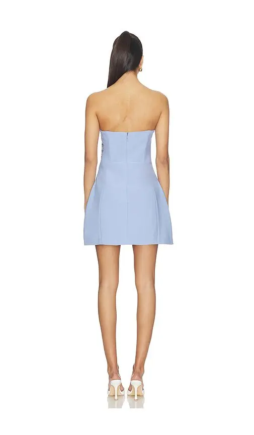 ELLIATT Strapless Mini Dress With Butterfly Embellishments
