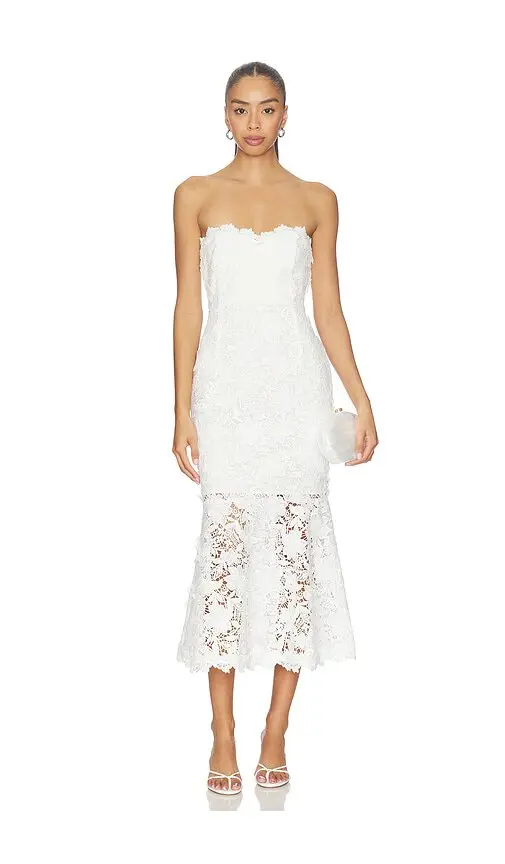 Generation Love Makaia Butterfly Lace Dress - White