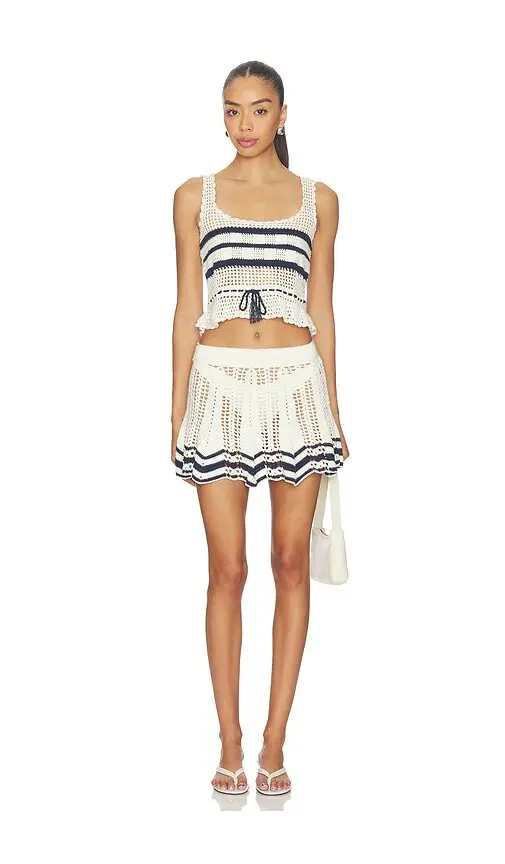 My Beachy Side Amie Hand-crocheted Top
