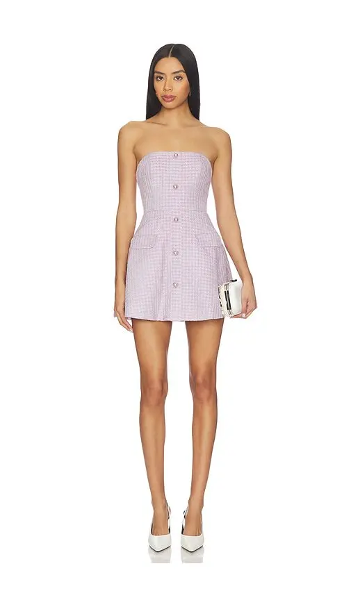 MORE TO COME Anwen Mini Dress - Lilac