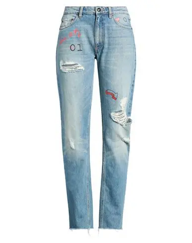 SEMICOUTURE Jeans Size Cotton - Blue