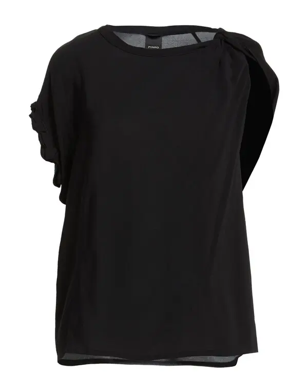 Pinko Viscose Blend Top - Black