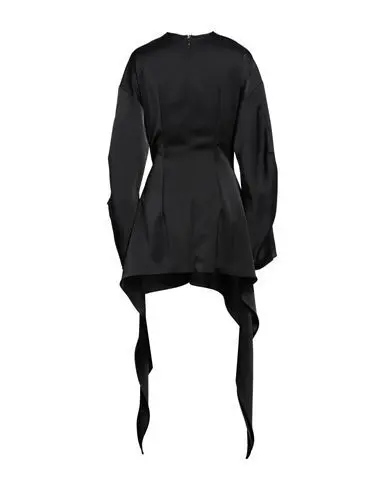Attico Viscose Asymmetrical Mini Dress