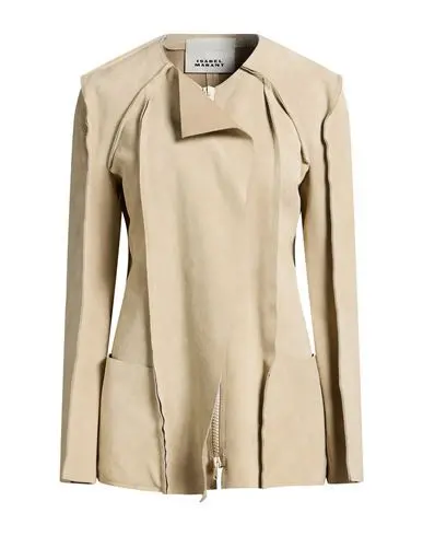 Isabel Marant Jacket Size Calfskin - Beige
