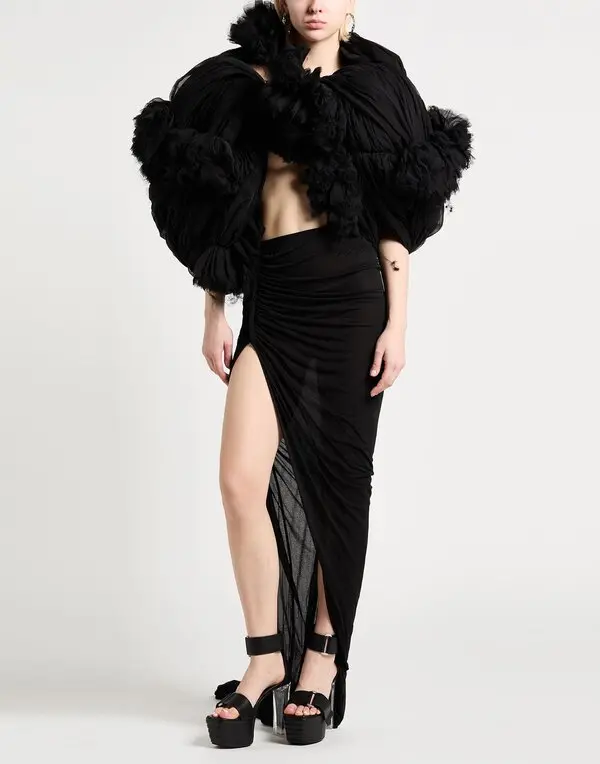 Rick Owens Maxi Skirt Viscose