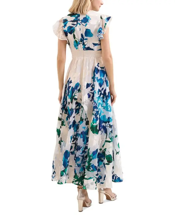 PHASE EIGHT Liana Burnout Floral Maxi Dress