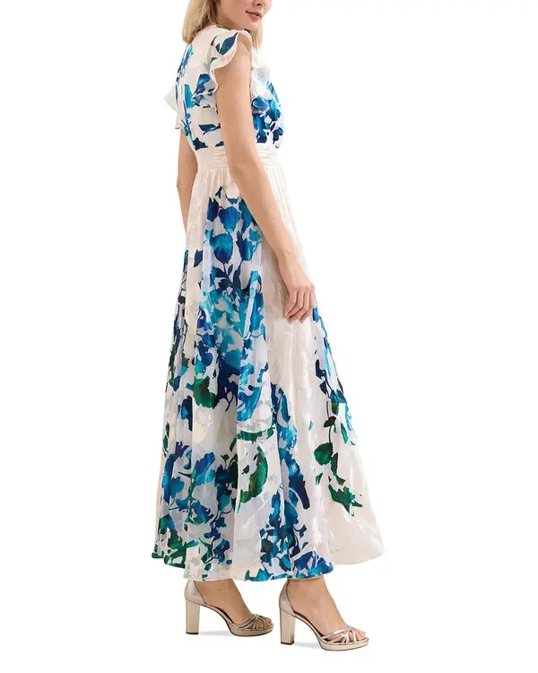 PHASE EIGHT Liana Burnout Floral Maxi Dress