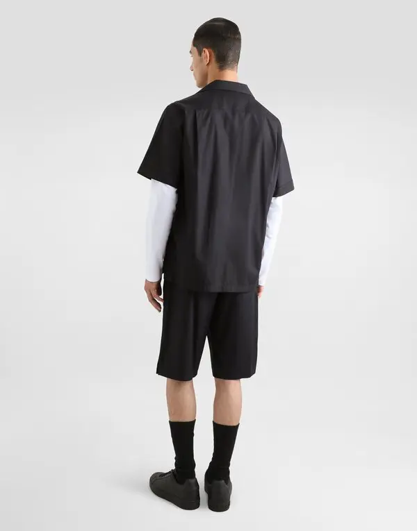Dolce & Gabbana Long-sleeved T-shirt With Logo Tag - White