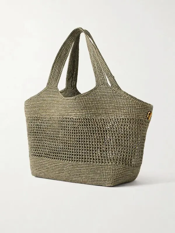 Saint Laurent Icare Maxi Raffia Tote