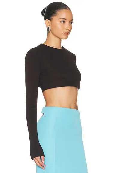 TOM FORD Backless Cropped Top