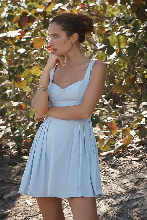 Peixoto Eden Sweetheart Mini Dress