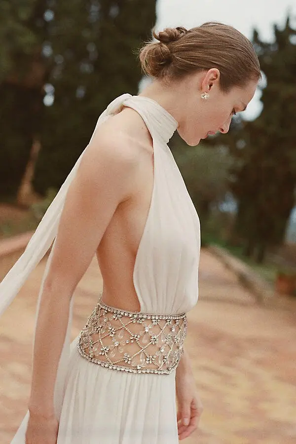 Retrofete Kreeli Gown - White