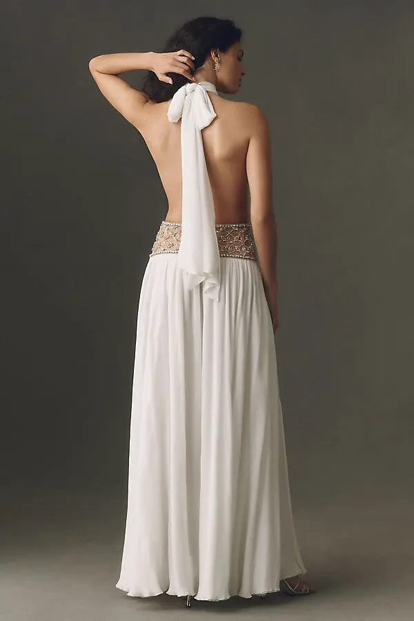 Retrofete Kreeli Gown - White