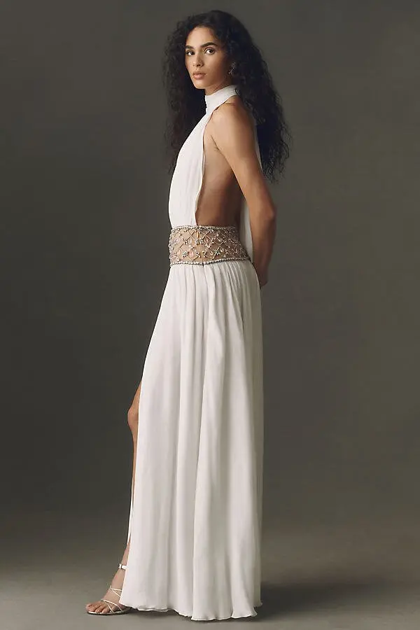 Retrofete Kreeli Gown - White