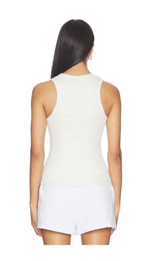 GOLD HINGE Ribbed Cotton Tank Top