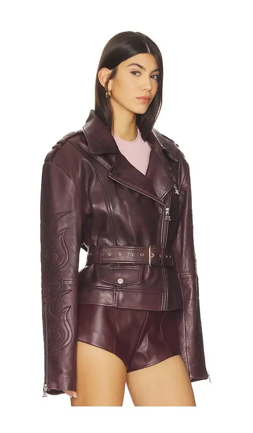 GESTUZ X Barbie Ken Biker Jacket