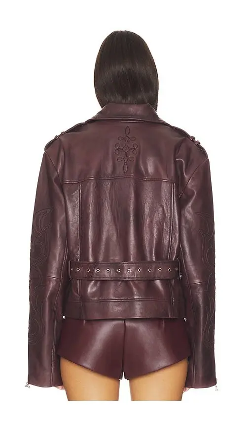 GESTUZ X Barbie Ken Biker Jacket
