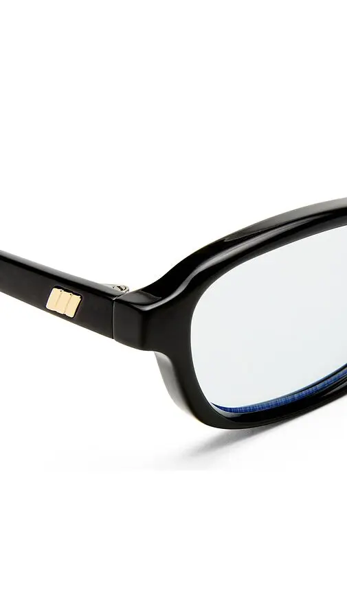 Le Specs Honey Pot Blue Light Eyeglasses - Black