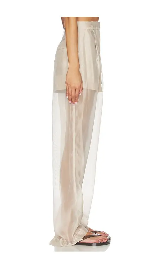 LAMARQUE Aloma Sheer Organza Trousers