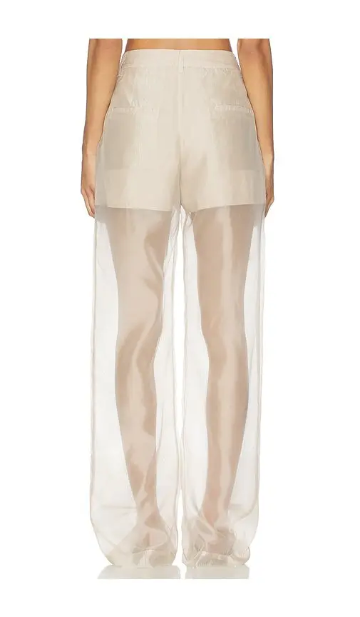 LAMARQUE Aloma Sheer Organza Trousers