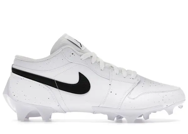 JORDAN 1 Low Td Cleat - White/black