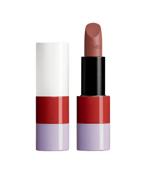 Hermès Rouge Satin Finish Lipstick - 28 Brun Sunset