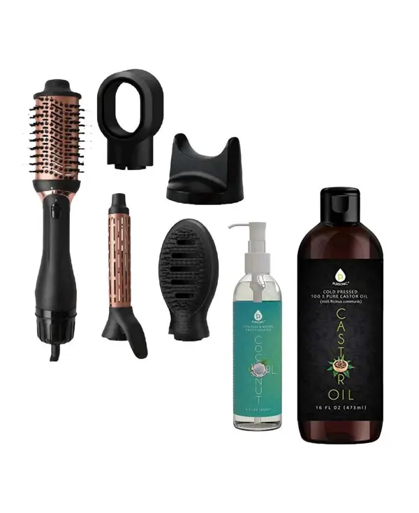 PURSONIC Coconut & Castor Oil Beauty Bliss Mother's Day Bundle - Black
