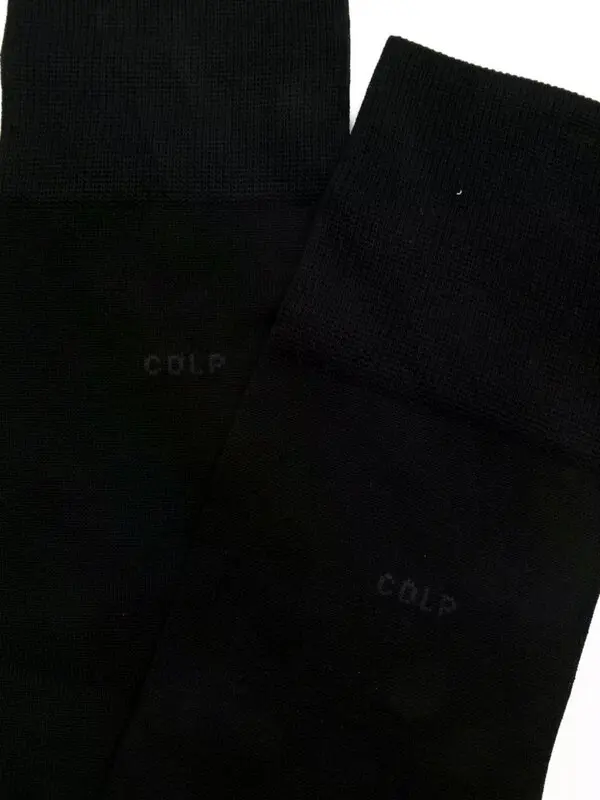 CDLP Logo-print Ribbed Socks