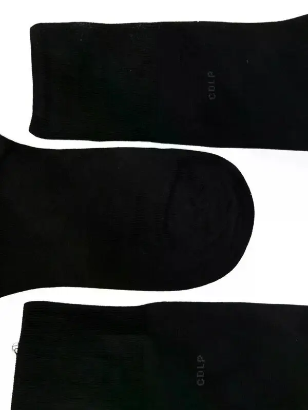 CDLP Ribbed-cuff Socks