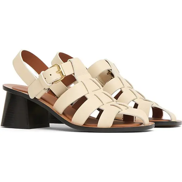 MANSUR GAVRIEL Slingback Fisherman Sandal - Jasmine