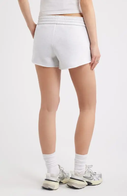 Bp. Fleece Mini Sweat Shorts - Grey Fog Heather