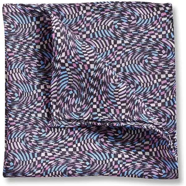 BEAU TIES OF VERMONT Continuum Silk Pocket Square - None