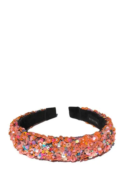 SIMITRI Sequin Headband - Candy