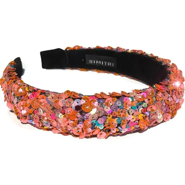 SIMITRI Sequin Headband - Candy