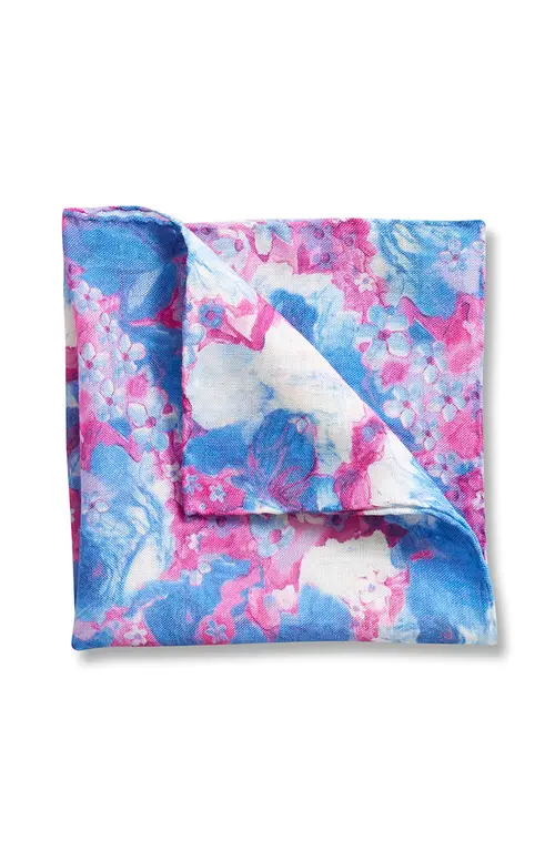BEAU TIES OF VERMONT Boronia Silk Pocket Square - None