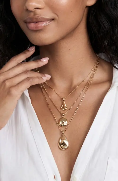Ettika Circle Flow Layered Necklace