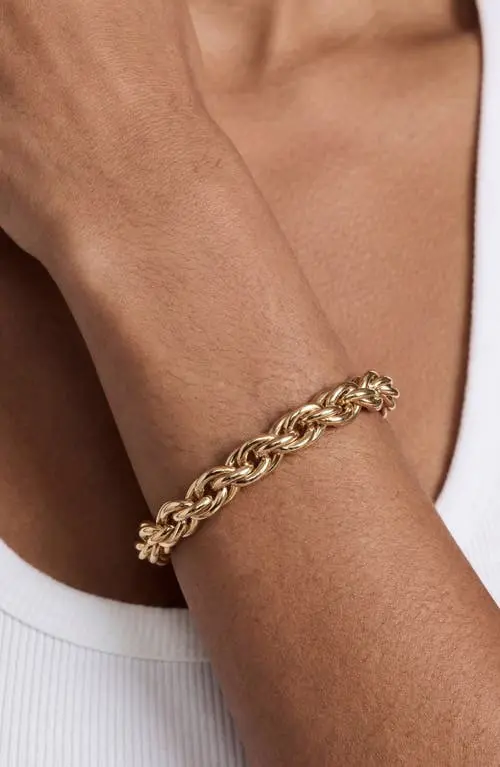 Ettika Spiral Chain Bracelet - Gold