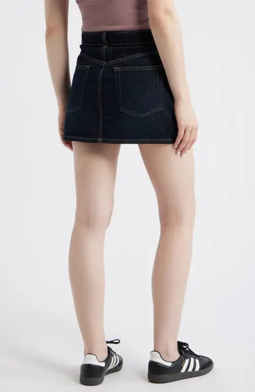 Mango Madior Denim Mini Skirt