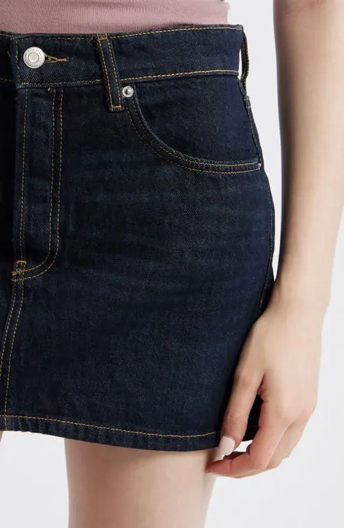Mango Madior Denim Mini Skirt