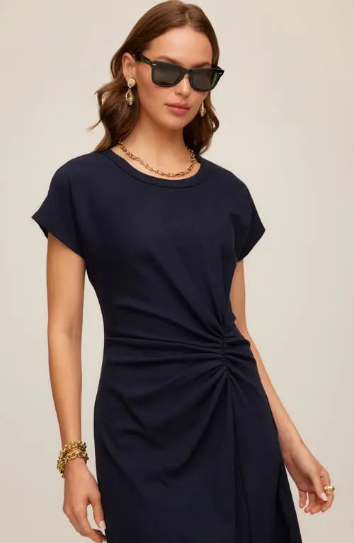 Fifteen Twenty Aveline Side Twist Midi Dress