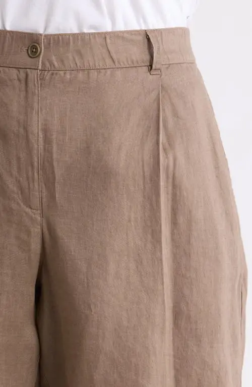 Eileen Fisher Organic Linen Walking Shorts