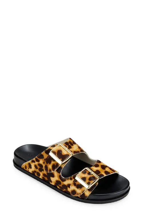 Yosi Samra Maya Slide Sandal - Leopard