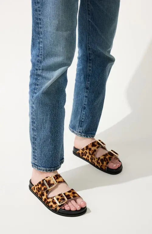 Yosi Samra Maya Slide Sandal - Leopard