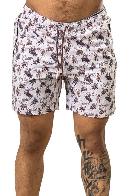 MACEOO Marthyr Swim Trunks - Brown