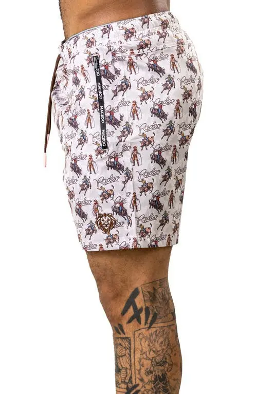 MACEOO Marthyr Swim Trunks - Brown