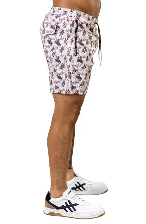 MACEOO Marthyr Swim Trunks - Brown